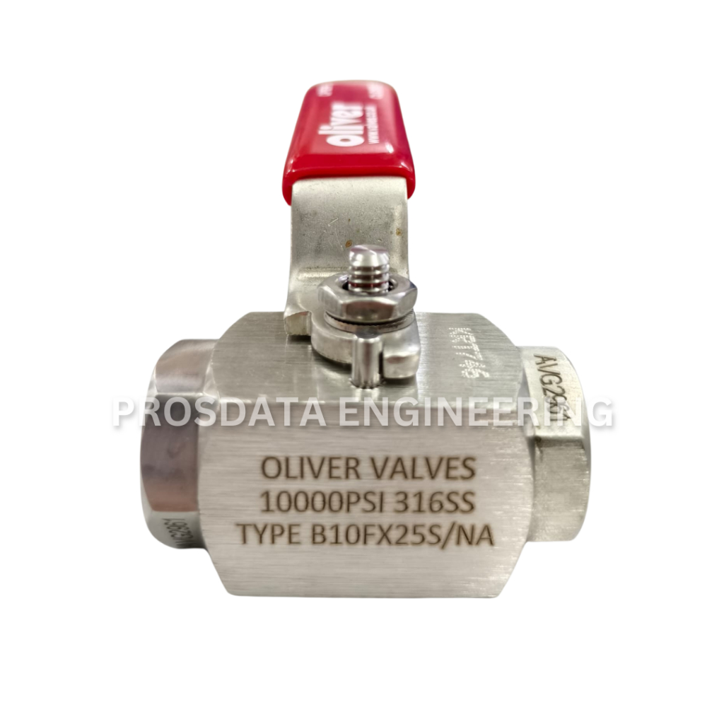 [100% Original] OLIVER VALVES - Isolating Ball Valve - 1/4'' (HP/NA ...