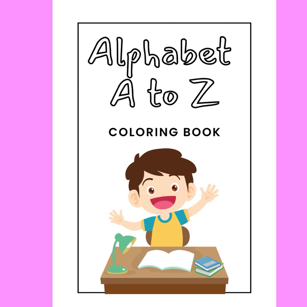 Alphabet Coloring Book for Kids | Printable PDF | Preschool Activity ...