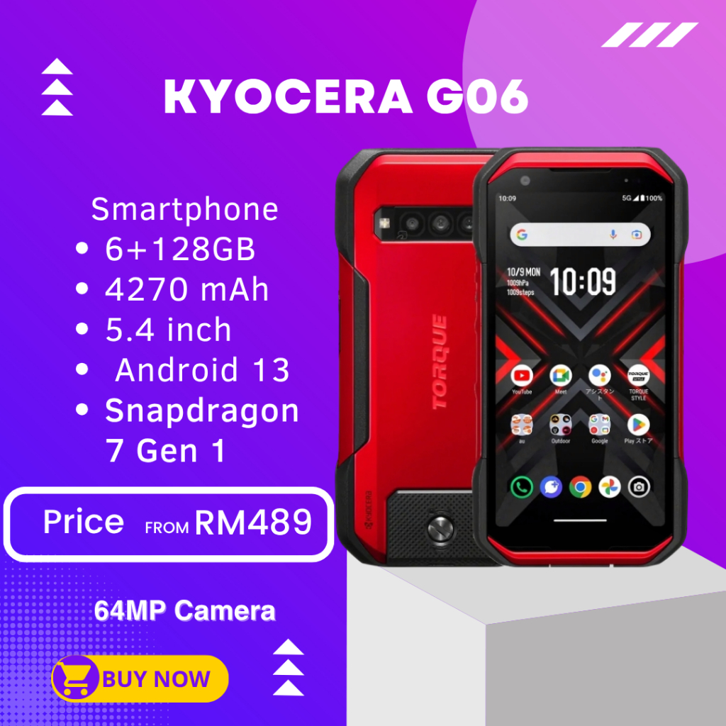 Kyocera Torque G06 (KYG03) 6GB RAM 128 ROM (original secondhand ...