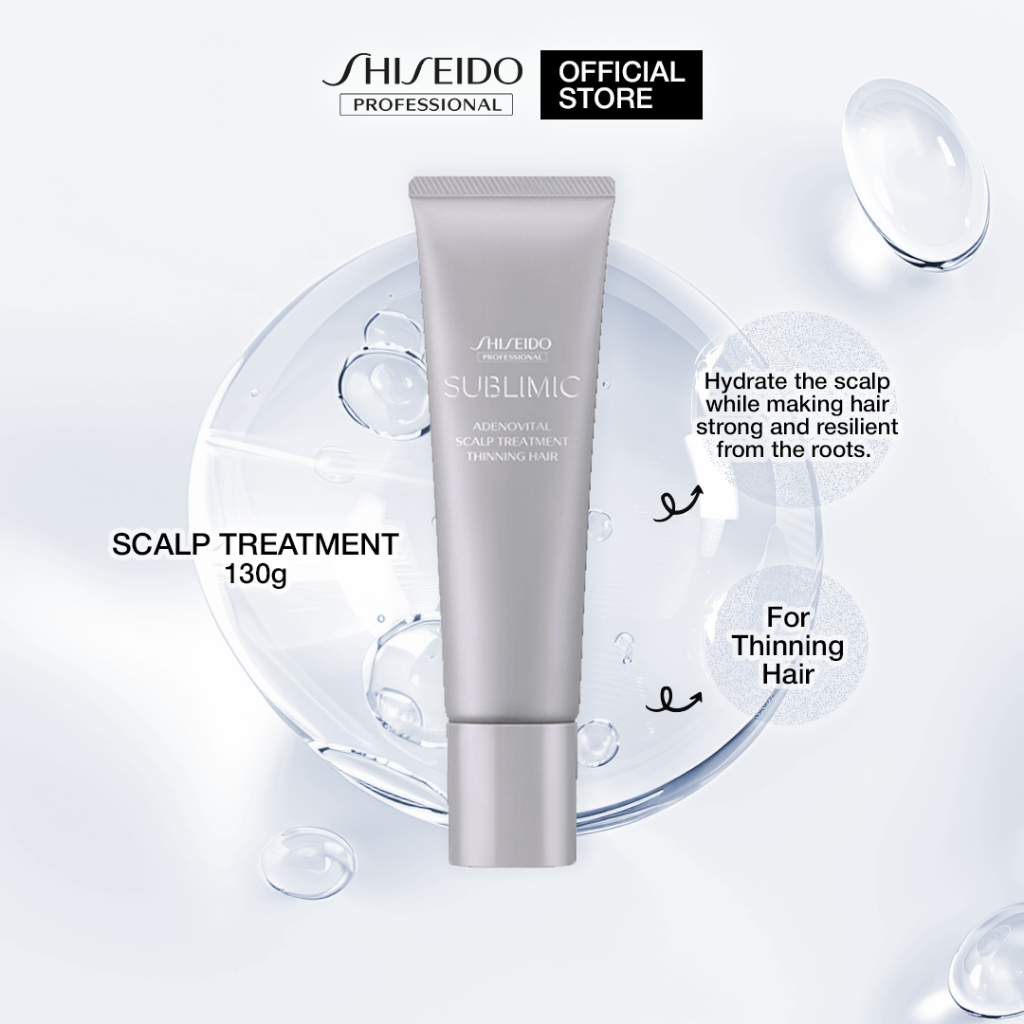 SHISEIDO PROFESSIONAL Sublimic Adenovital Scalp Treatment For Thinning ...