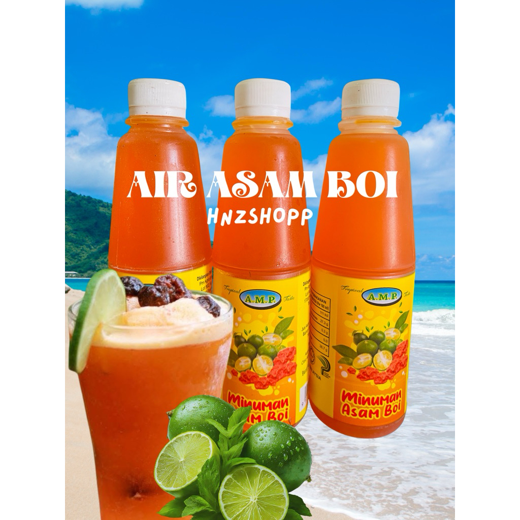 AIR ASAM BOI/JUS ASAM BOI/AIR LIMAU OREN 3 BOTOL x 300ml | Shopee Malaysia