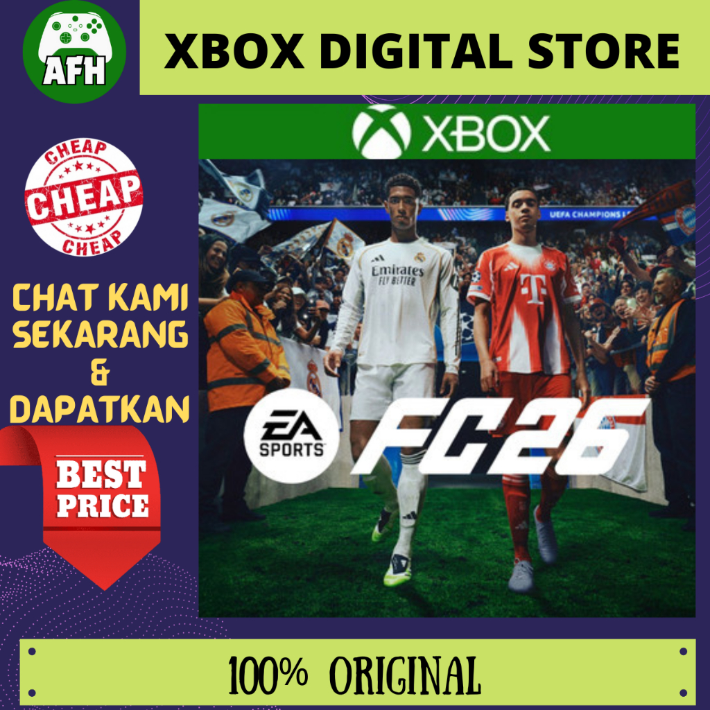 FC 26 XBOX SERIES XBOX ONE FC26 xbox EA SPORTS FC 26 xbox | Shopee Malaysia