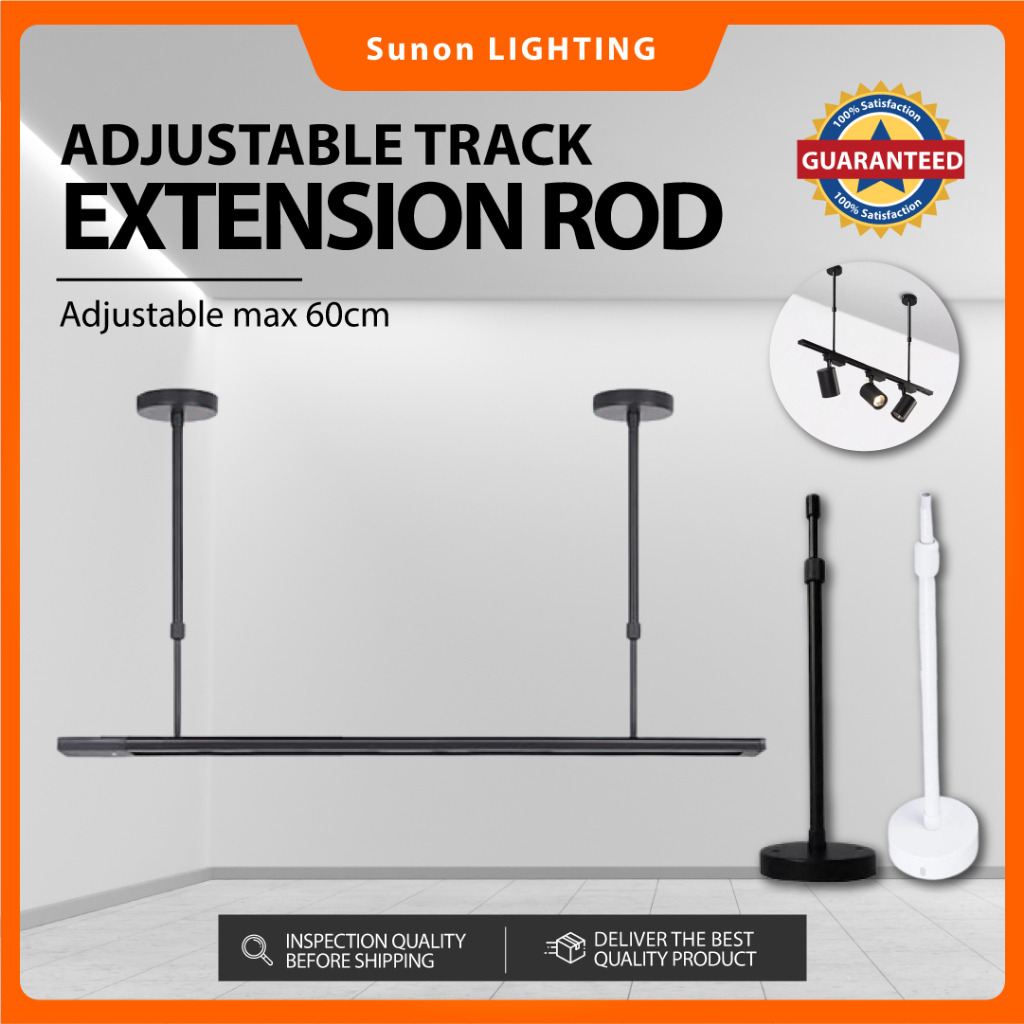 Adjustable Hang Rod Track Rail Light Hanging LED Track Lights for ...