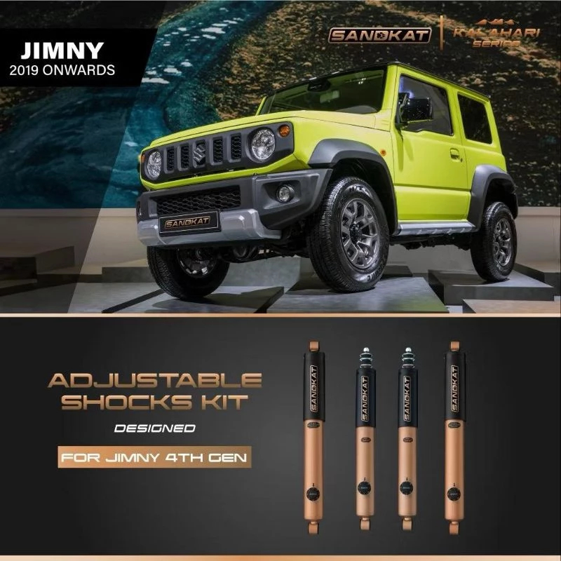 SANDKAT 4x4 ADJUSTABLE HEAVY DUTY ABSORBER DMAX HILUX NAVARA RANGER ...