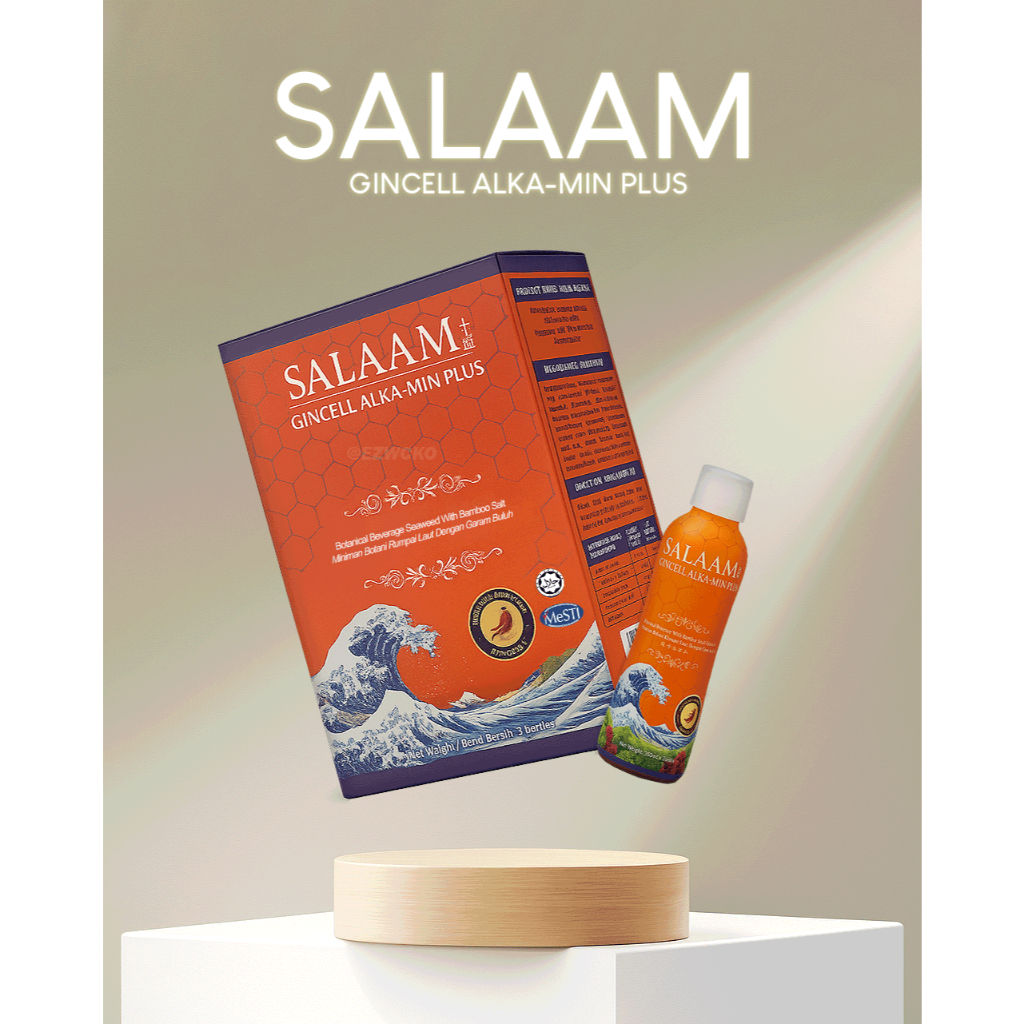 SALAAM GINCELL ALKA-MIN PLUS | Shopee Malaysia