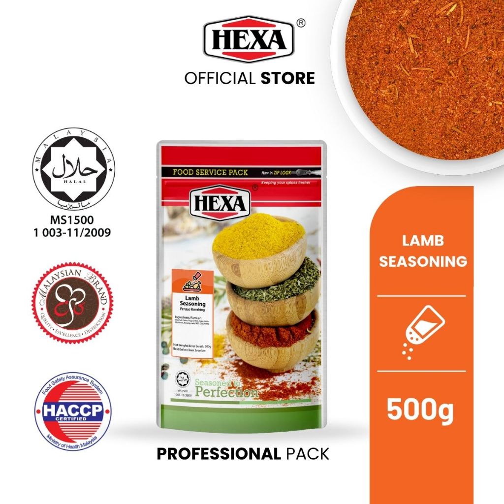 HEXA Lamb Seasoning 500gm bahan perasa kambing | Shopee Malaysia