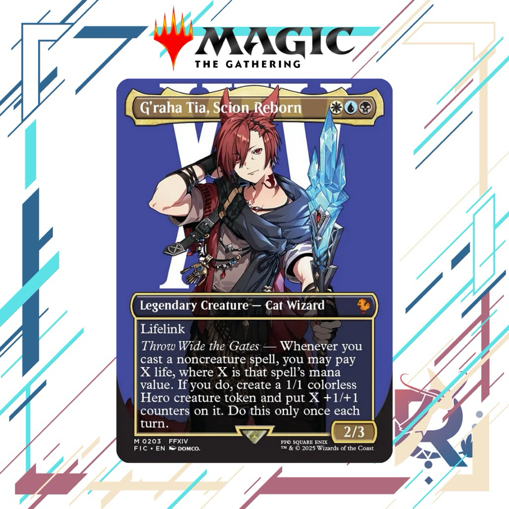 [MTG] Final Fantasy Commander Decks Variants: G'raha Tia, Scion Reborn ...