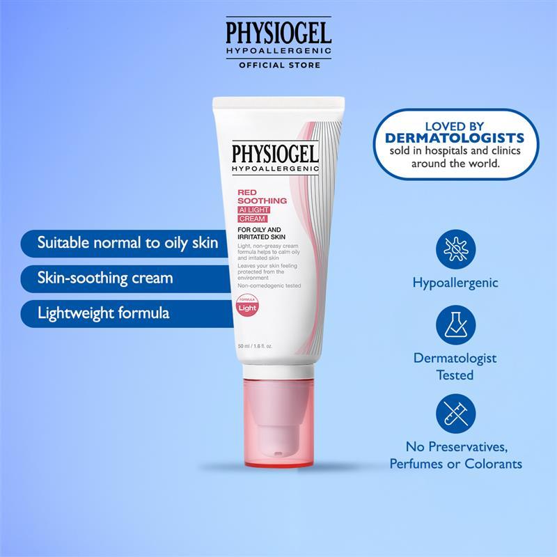 Physiogel Red Soothing AI Light Cream (50ml) | Shopee Malaysia
