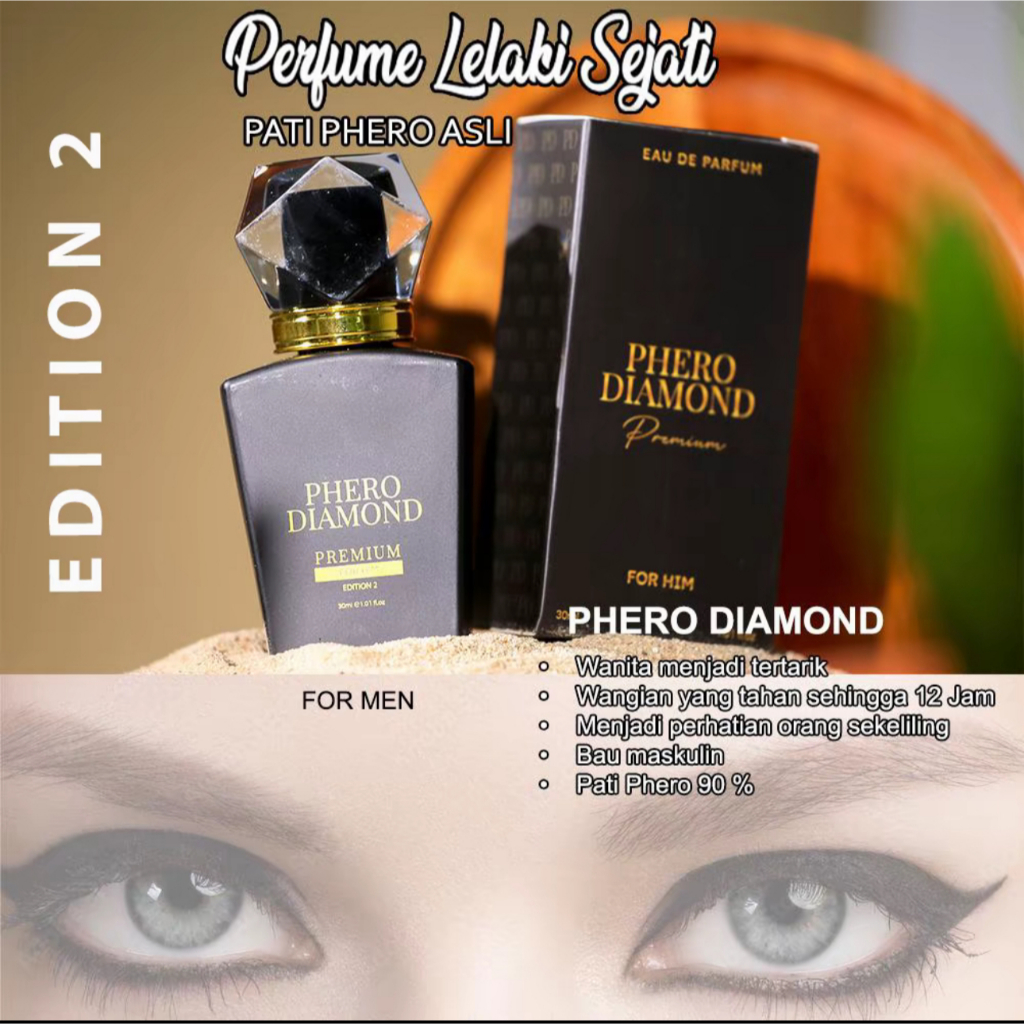 Edition 2 - Phero Diamond Men 30ml | Shopee Malaysia