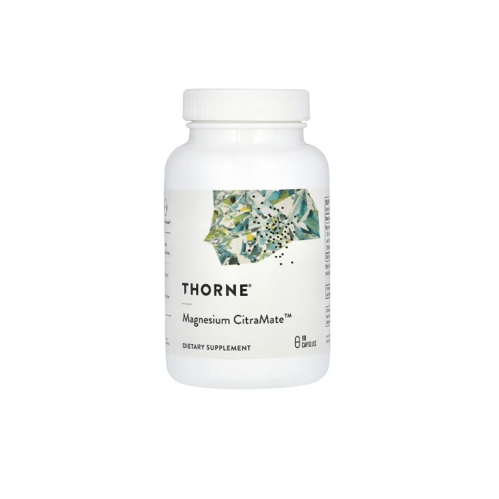 Thorne, Magnesium CitraMate, 90 Capsules (135 mg per Capsule) | Shopee ...