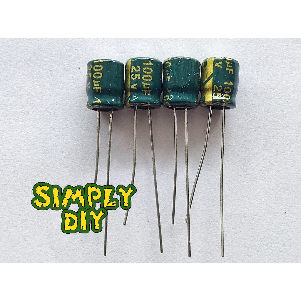 1pcs 25V 10uF 22uF 47uF 100uF 220uF Aluminum Electrolytic Capacitor ...