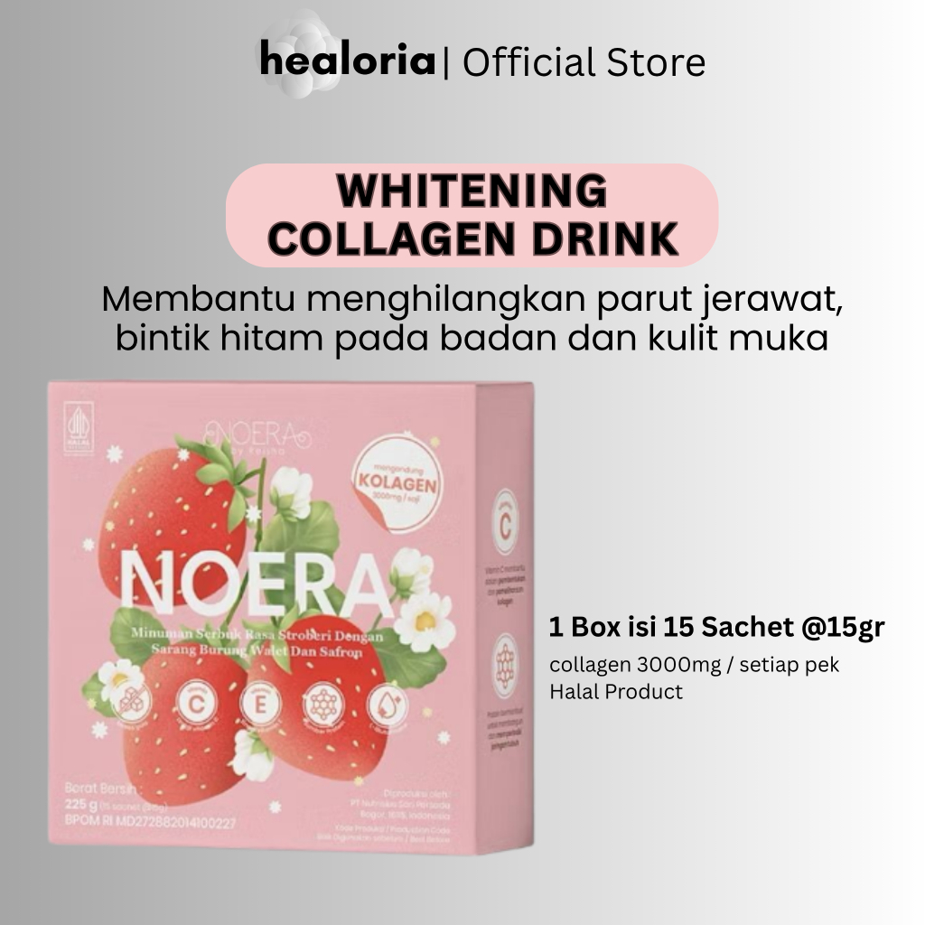 Noera Collagen Drink Premium | Body Whitening Collagen Drink | Minuman ...