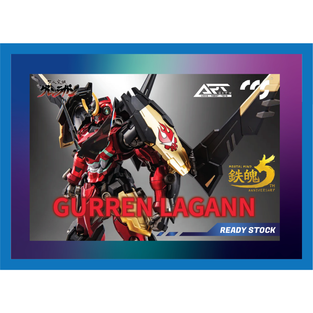 (READY STOCK) CCS Toys - Mortal Mind Tengen Toppa Gurren Lagann - Diecast Action Figure ...