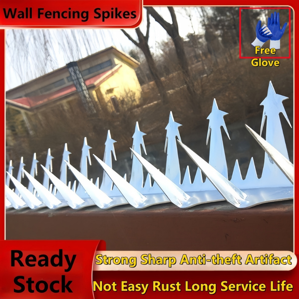 Anti Climb Fence Barb HotDipGalvanised/PVC Coated Security Wall Fencing ...