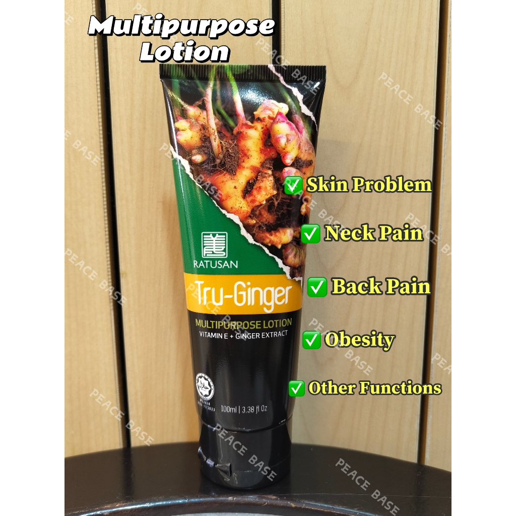 Malaysia Tru-Ginger Multipurpose Ginger Lotion 纯姜膏 | Shopee Malaysia