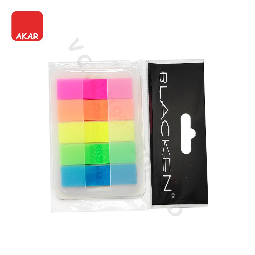 Blacken Penanda Indeks PP Lekat / Penanda Fail & Buku – PP Index Tabs ...
