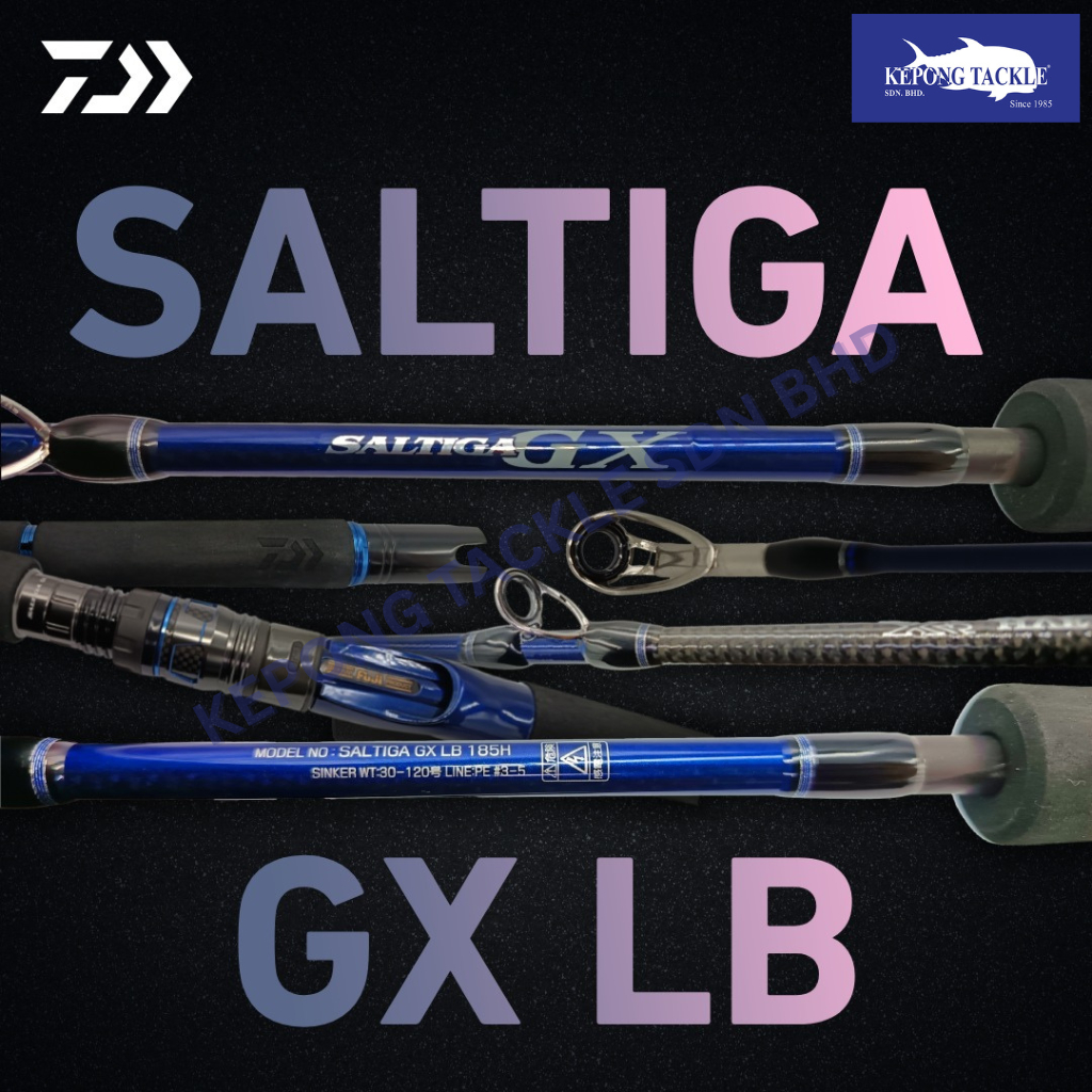 2025 DAIWA fishing rod SALTIGA GX LB 185H 185MH 200MH GX BOTTOM ...