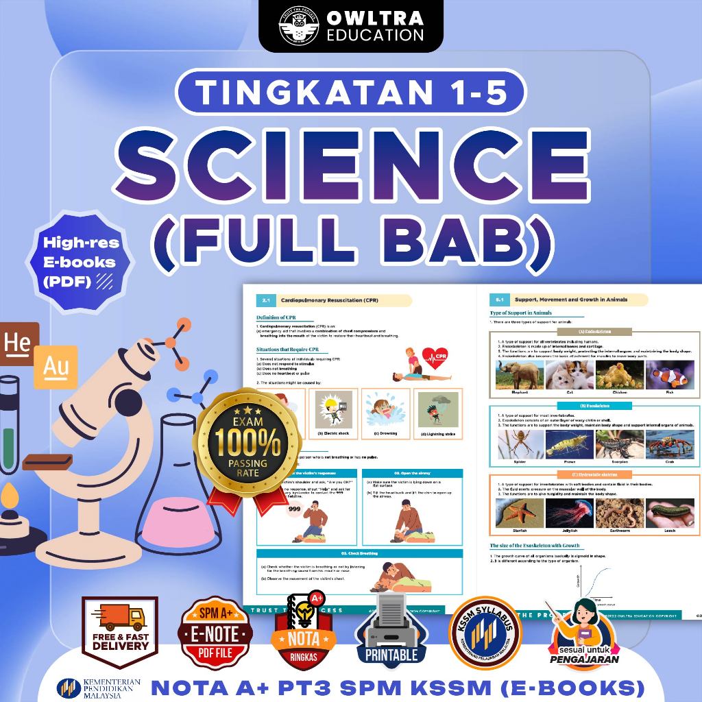 (PDF) Science Nota SPM Tingkatan 1-5 (Full Bab Edition) UASA KSSM Buku ...