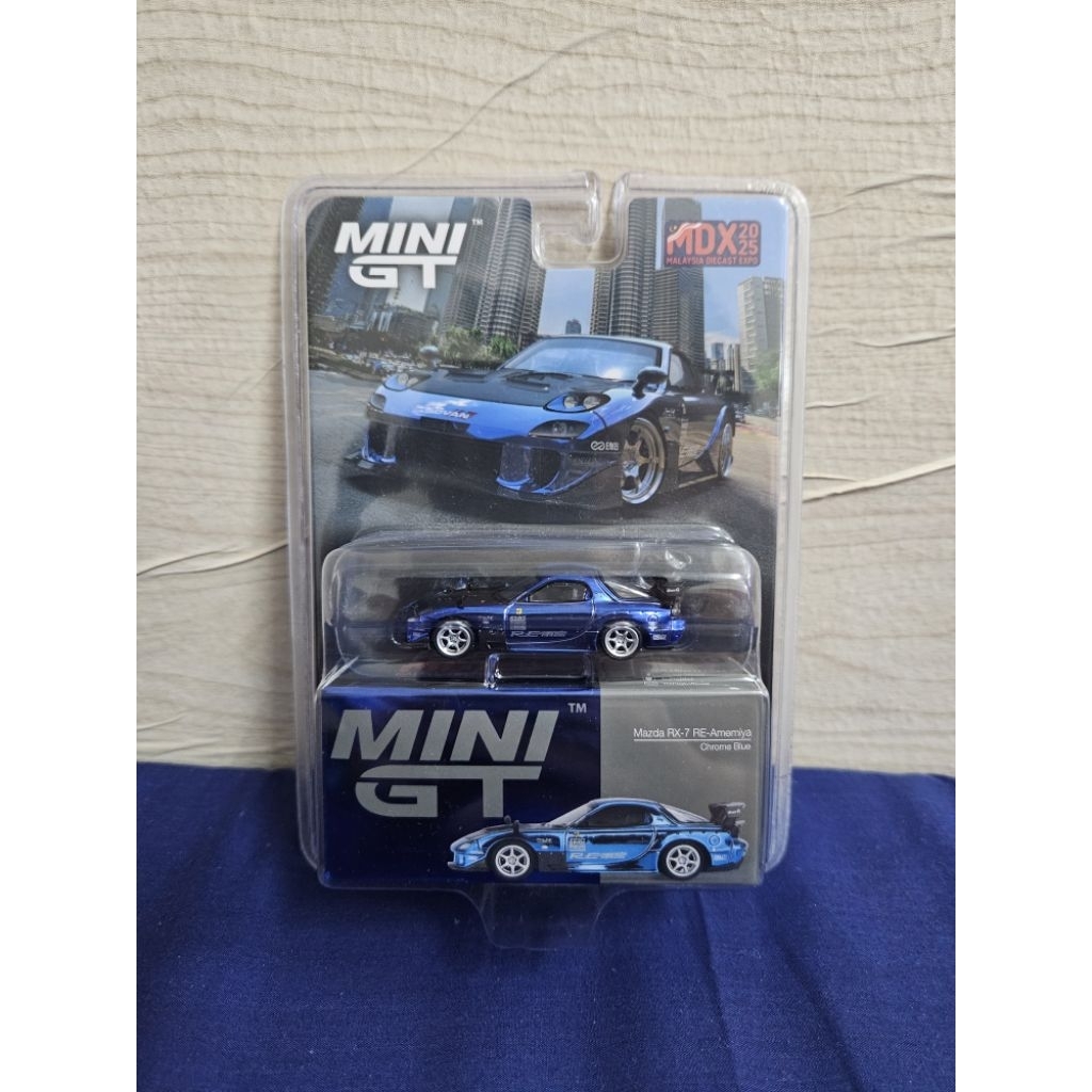 MINIGT MAZDA RX7 BLUE MDX | Shopee Malaysia