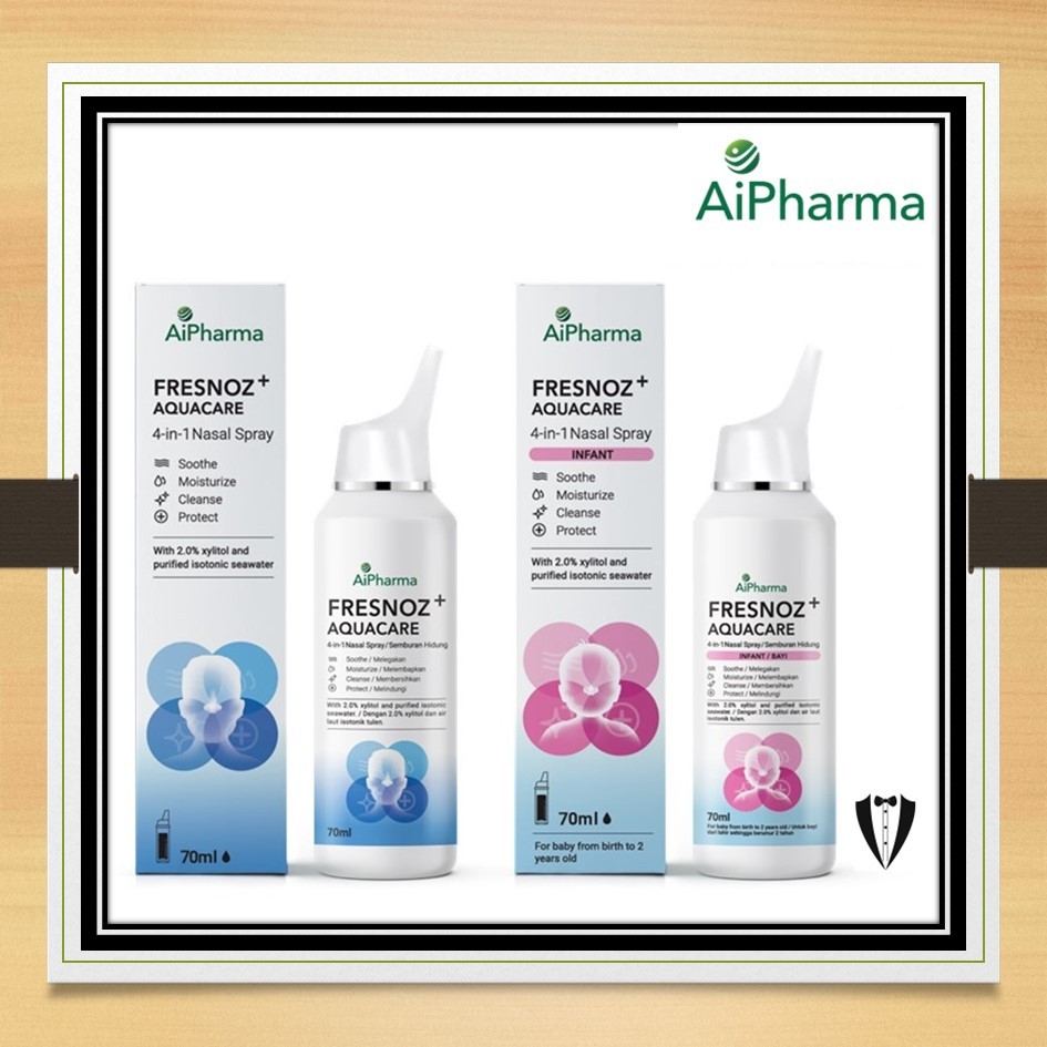 [EXP: 10/2027] FRESNOZ+ AQUACARE 4-in-1 NASAL SPRAY (INFANT / CHILDREN ...