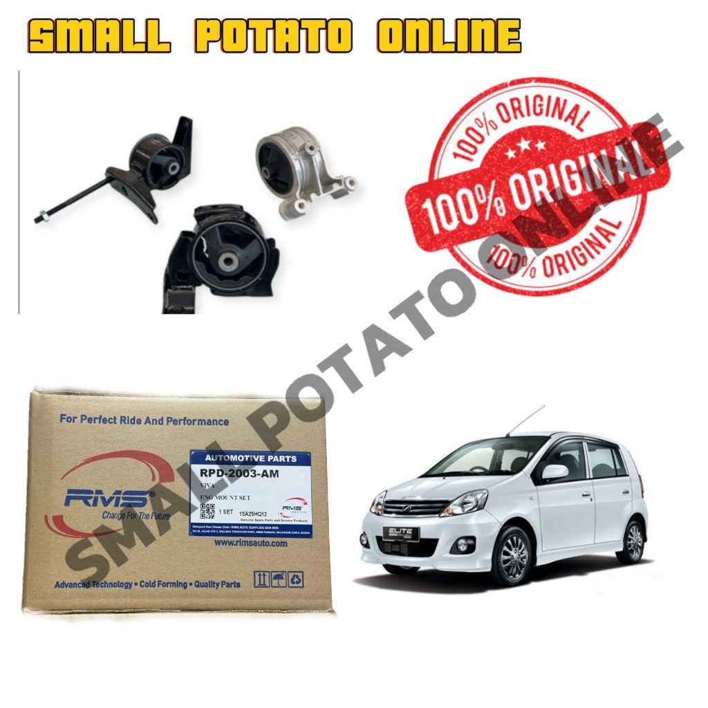 ALAT GANTI KERETA[100% ASLI]RMS PEMASANGAN ENJIN ENGINE MOUNTING SET ...