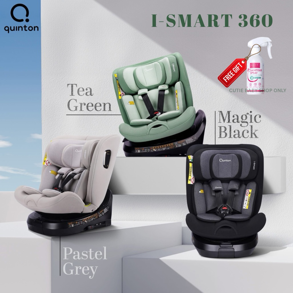 [Free Shipping] Quinton i-Smart 360 Car Seat | Shopee Malaysia