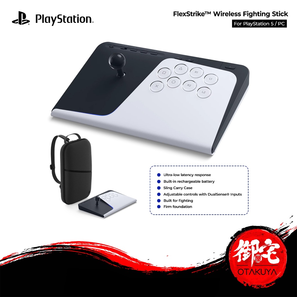 【PRE－ORDER】Playstation FlexStrike™ Wireless Fighting Stick Compatible ...