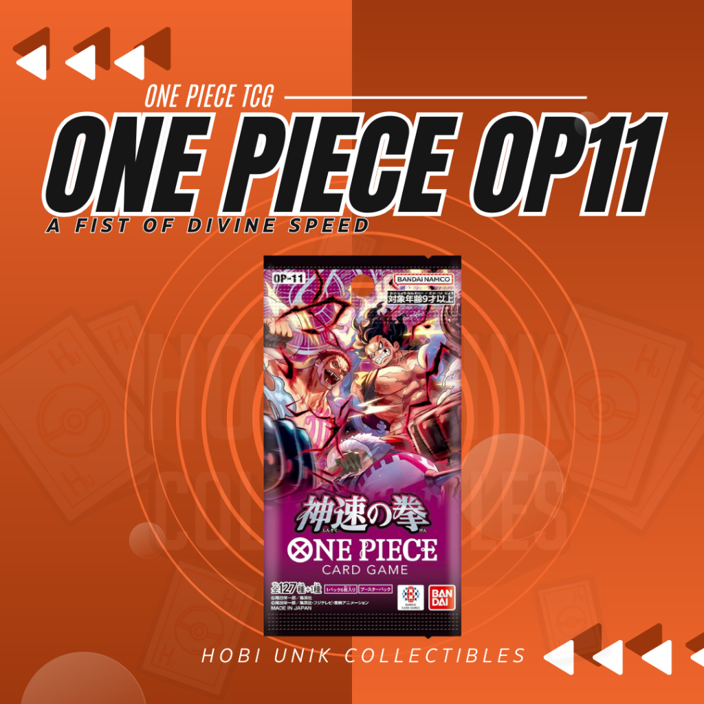 (Live Rip)[OP11] One Piece TCG : A Fist of Divine Speed Packs | Shopee ...
