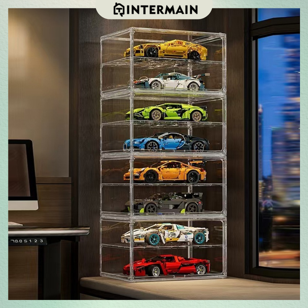 Big Blind Box Acrylic Display Box Transparent Storage Organizer Toy ...