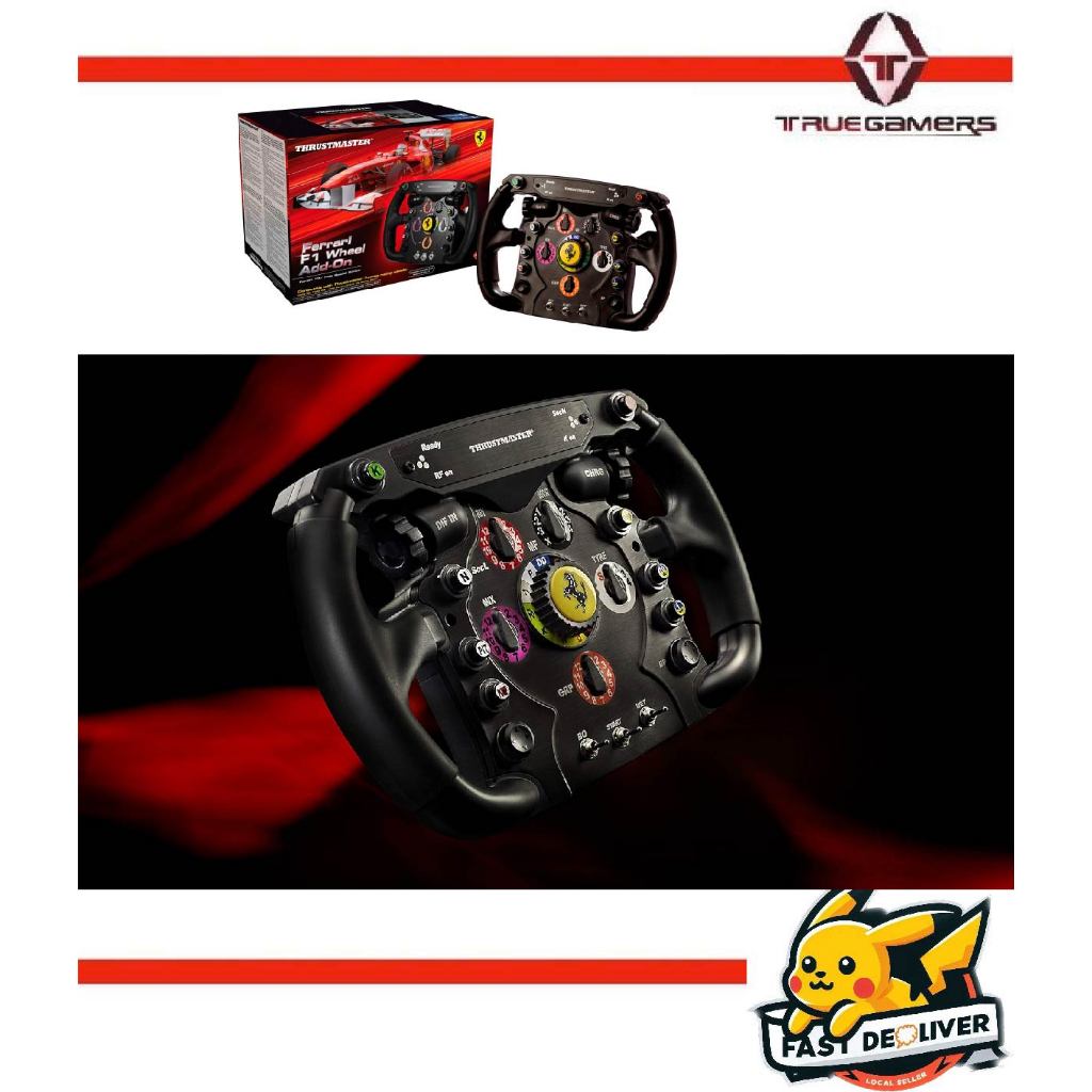 Thrustmaster Ferrari F1 Wheel Add-On | Racing Game Wheel Add-On |PC/PS3 ...