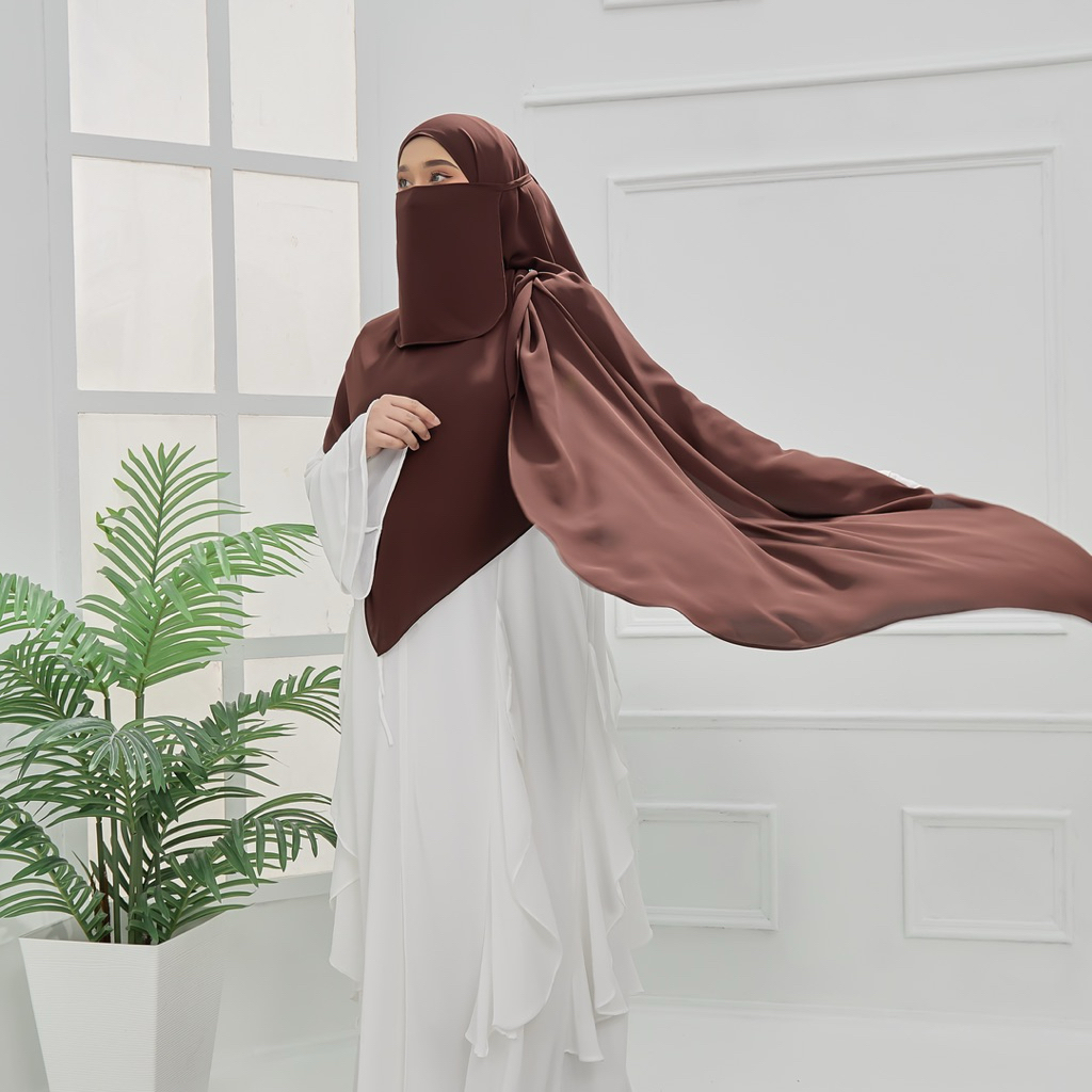 CLARA LUXE SHAWL 2METER SET PURDAH CURVE PENDEK / PANJANG ( MATERIAL ...