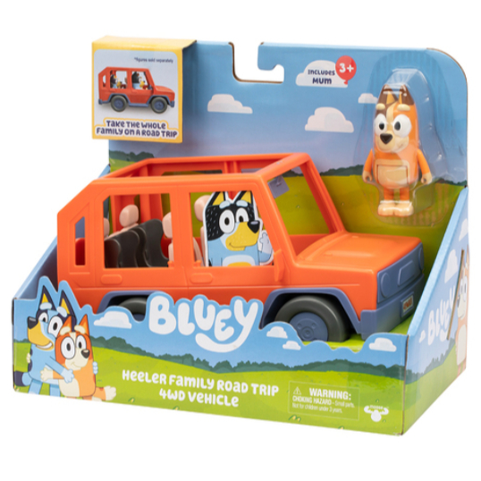 Bluey S11 Heeler Family Road Trip 4WD Vehicle | Shopee Malaysia