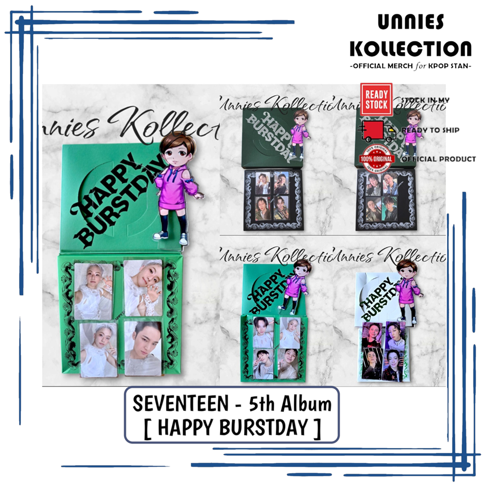 🔥PROMO🔥SEVENTEEN - 5TH ALBUM [ HAPPY BURSTDAY ] | Shopee Malaysia