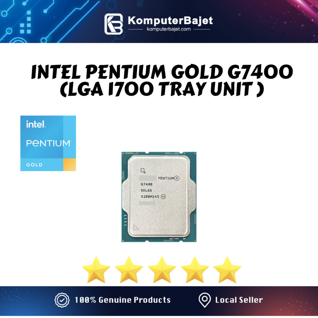 Intel Pentium Gold G7400 Processor LGA1700 (12th Gen) | Shopee Malaysia