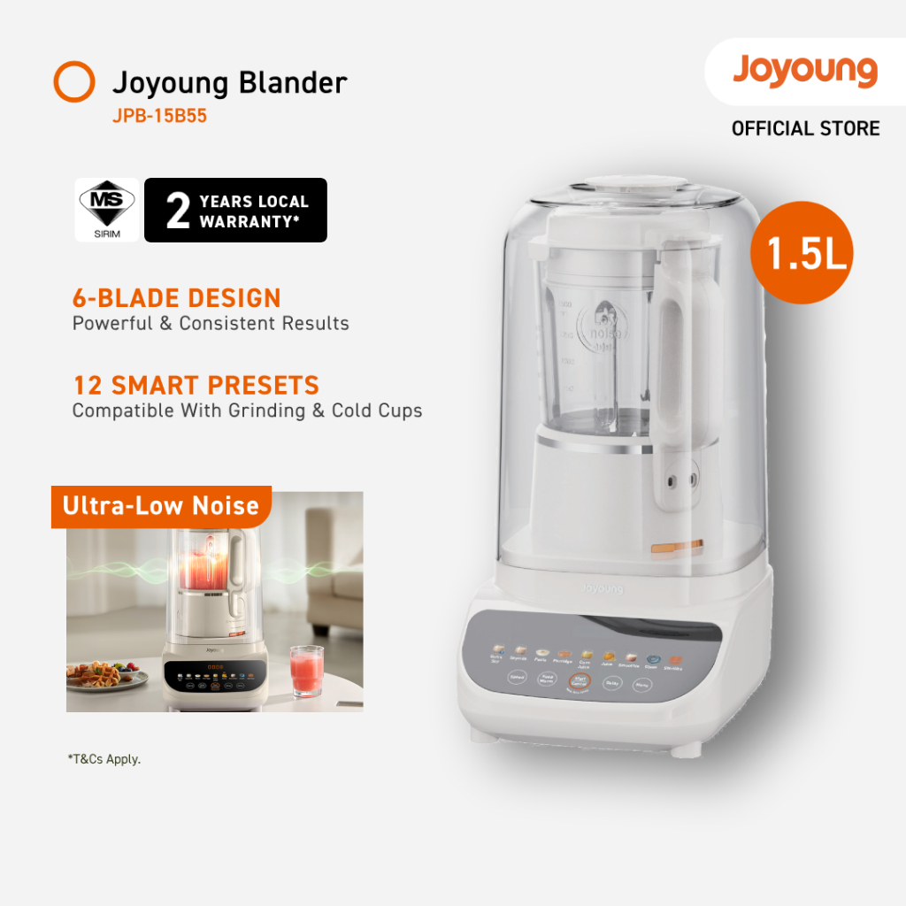 Joyoung Noise Reduction & Detachable Blades High Speed Hot & Cold Power ...
