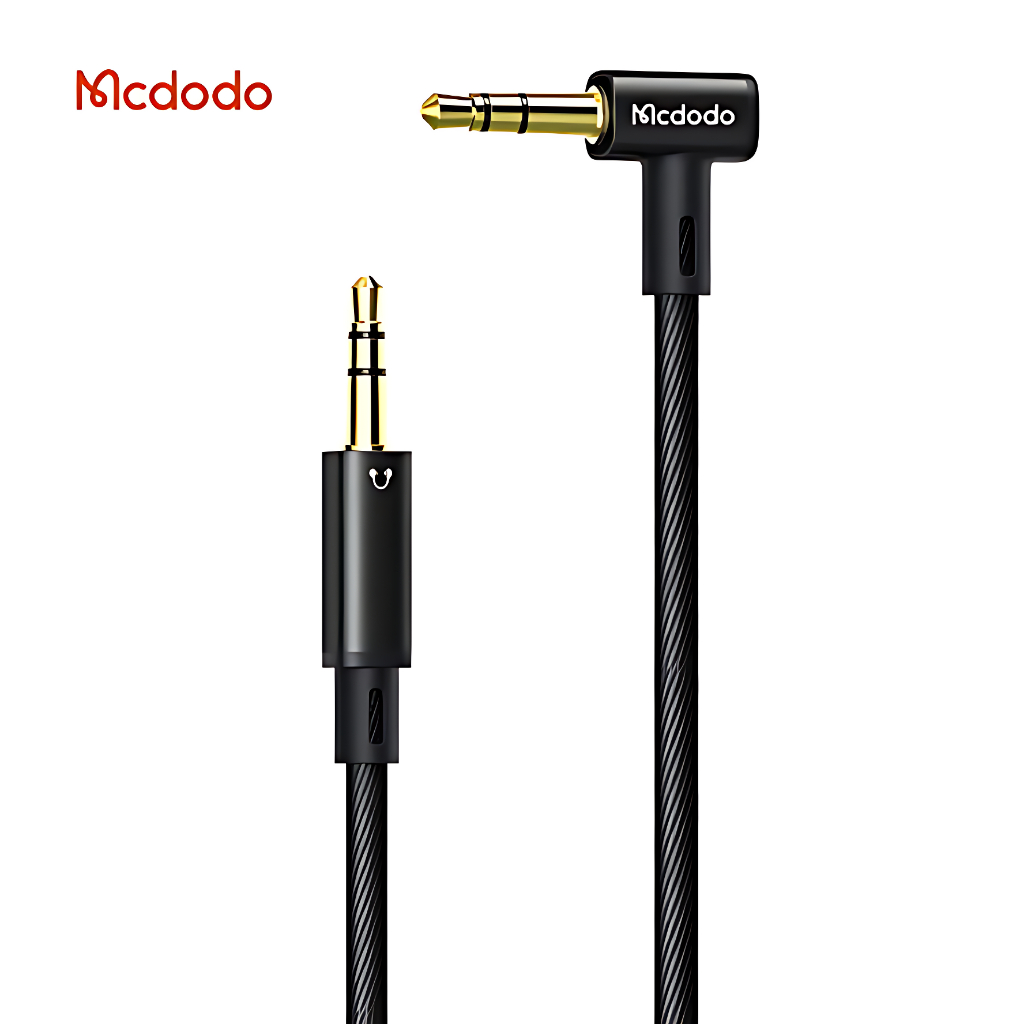 MCDODO CA-7590 90 Degree L Shape Elbow RIGHT ANGLE DC 3.5mm to DC 3.5mm ...