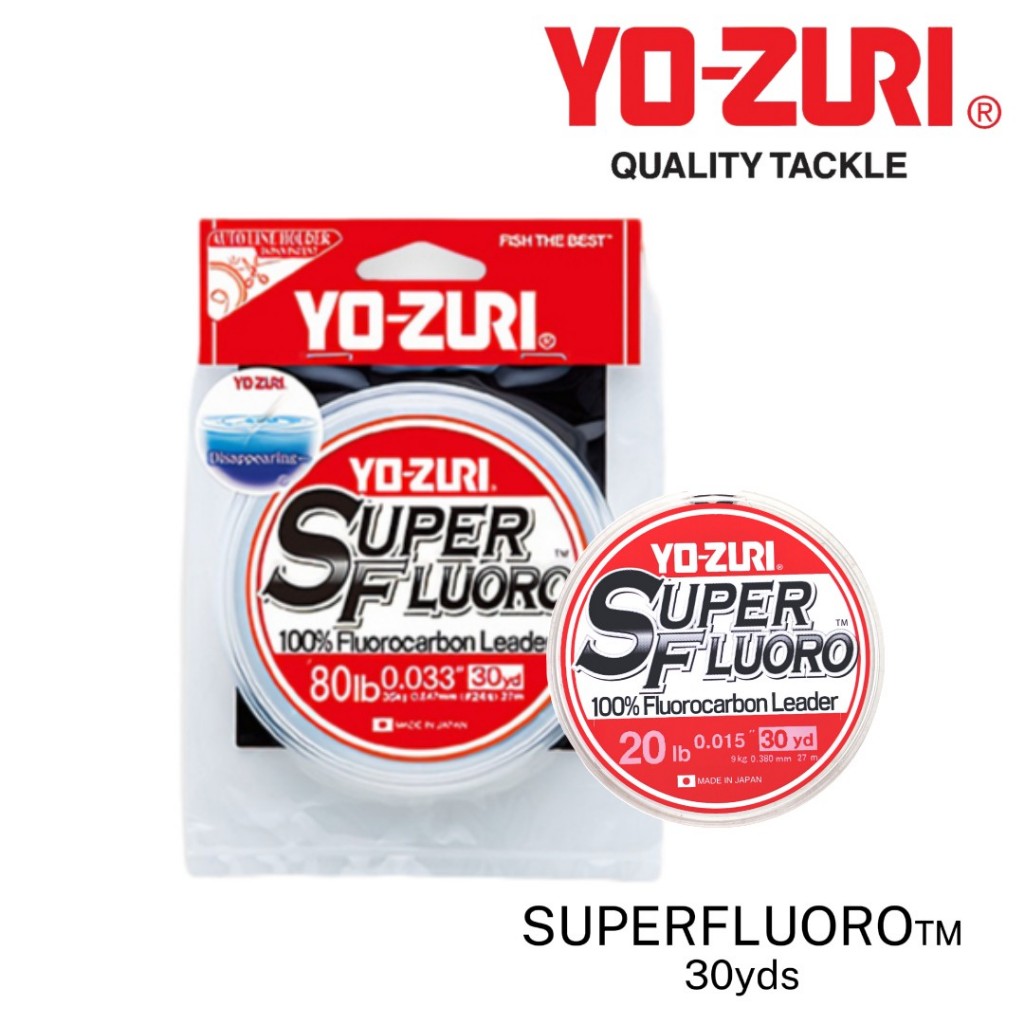 YOZURI - SUPERFLUORO 30YDS - LEADER LINE MADE IN JAPAN | Shopee Malaysia