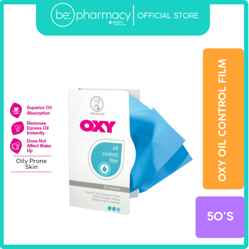 OXY OIL CONTROL FILM (50 Sheets) | Shopee Malaysia