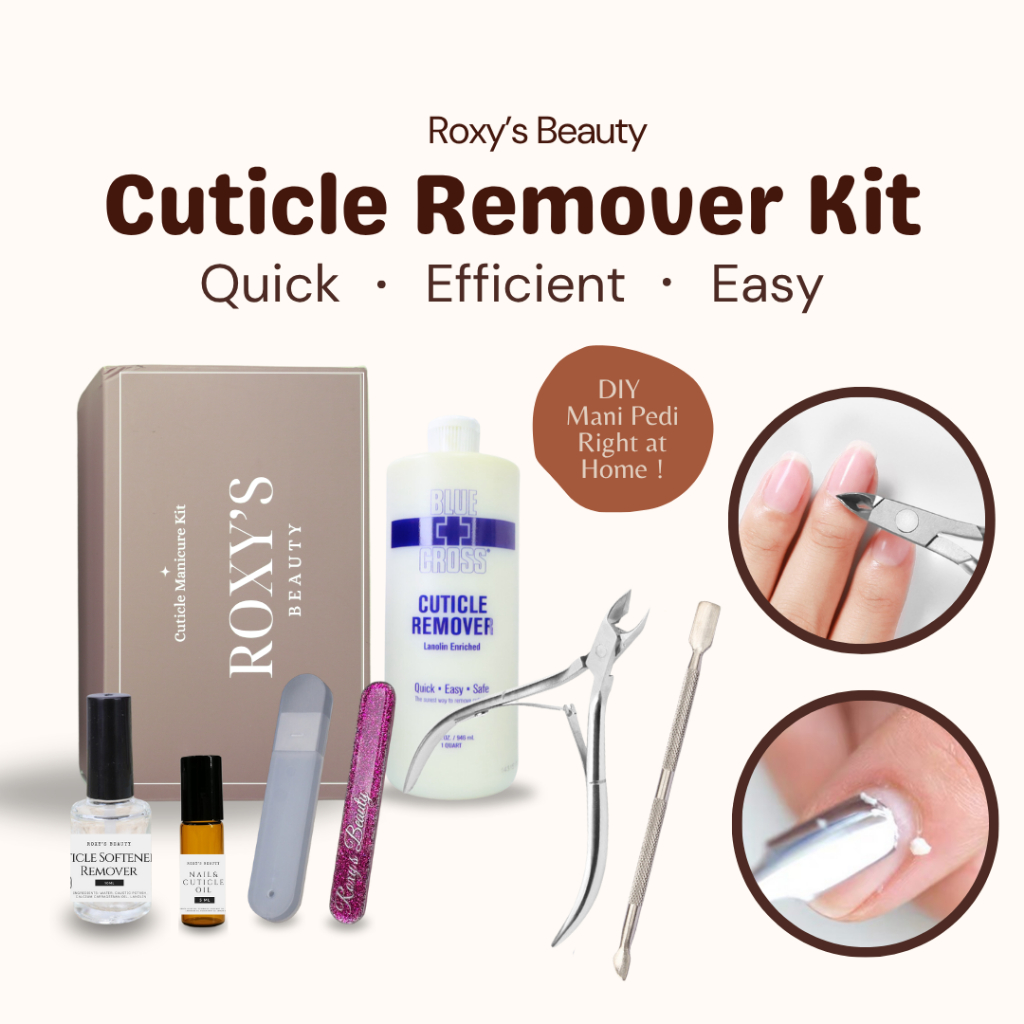 Set Penjagaan Kutikula & Kuku – Roxy’s Beauty Cuticle Care Kit Remover ...