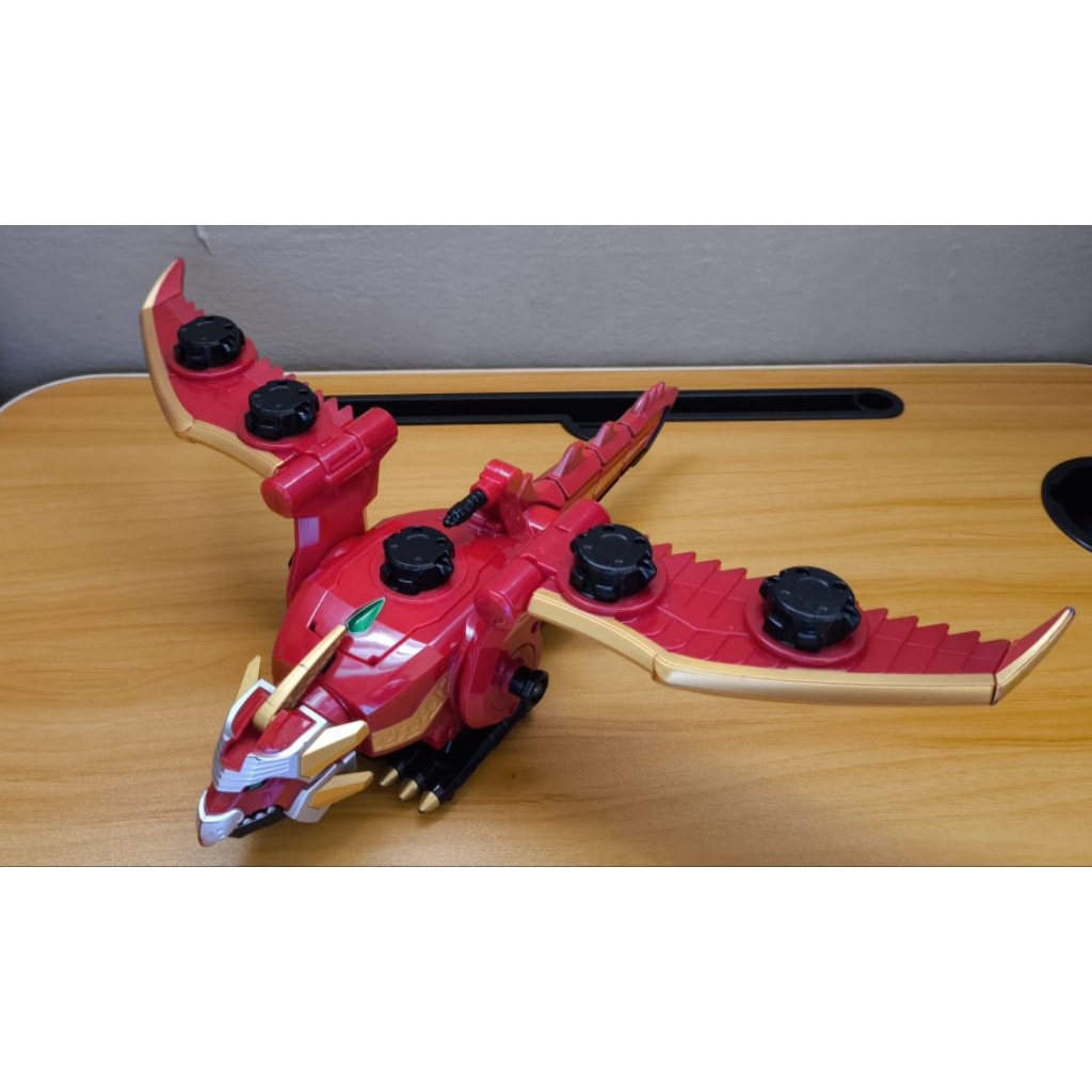 DX tensou sentai Goseiger red dragon gosei great zord part megazord ...