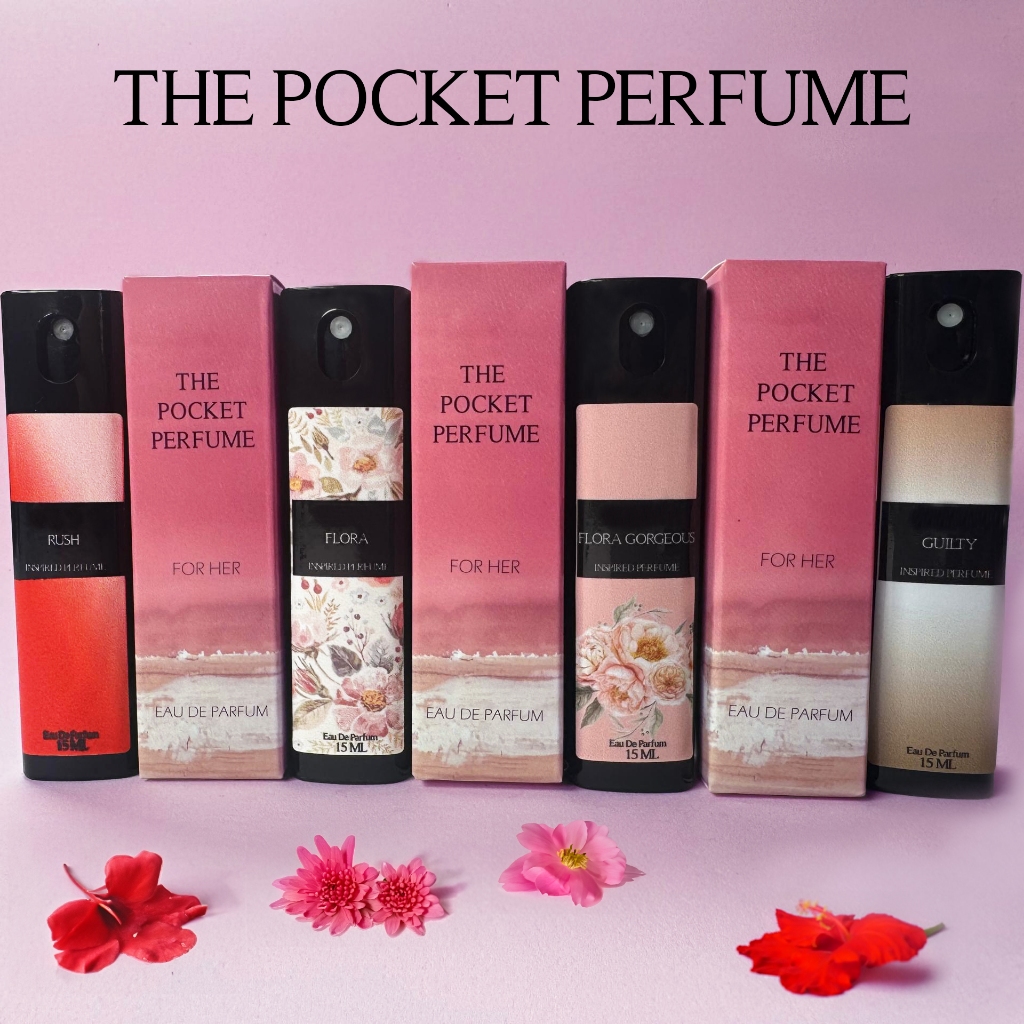 POCKET PERFUME EDP 15ML FLORA RUSH ENVY ME | Shopee Malaysia