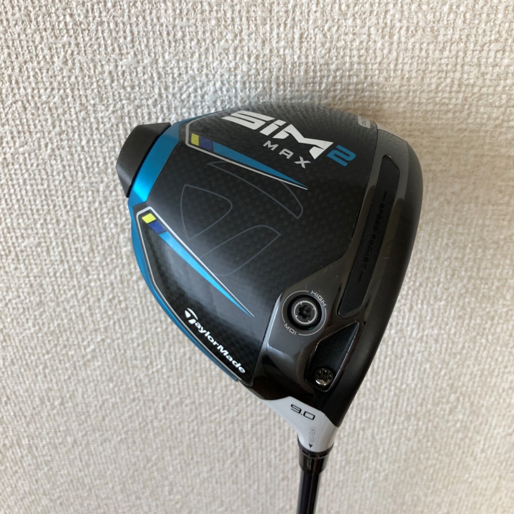 🇯🇵TaylorMade SIM2 MAX Driver 1W with Head cover TENSEI TM50 FlexS Used ...
