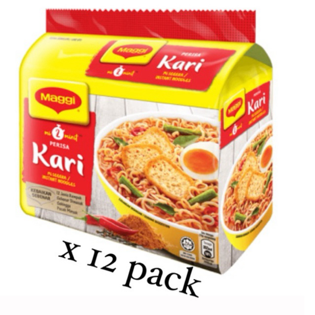 Maggi Kari 12 Packet (ctn) | Shopee Malaysia