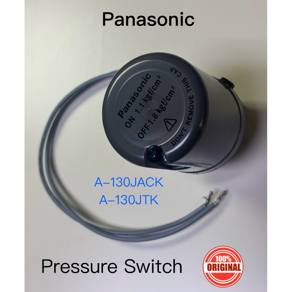 PANASONIC ORIGINAL PRESSURE SWITCH (PSA130JKSC) FOR WATER PUMP MODEL A ...