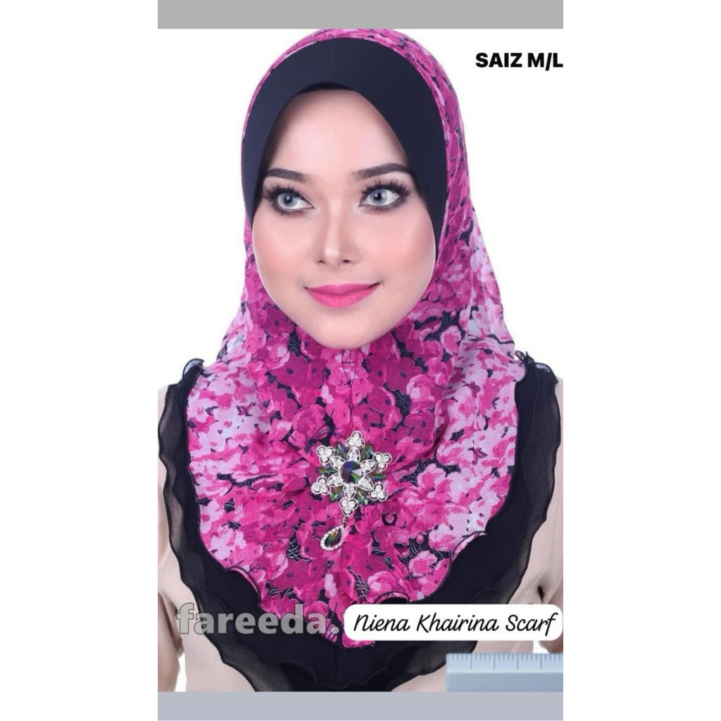 TUDUNG FAREEDA ORIGINAL💯(HARD AWNING) | Shopee Malaysia