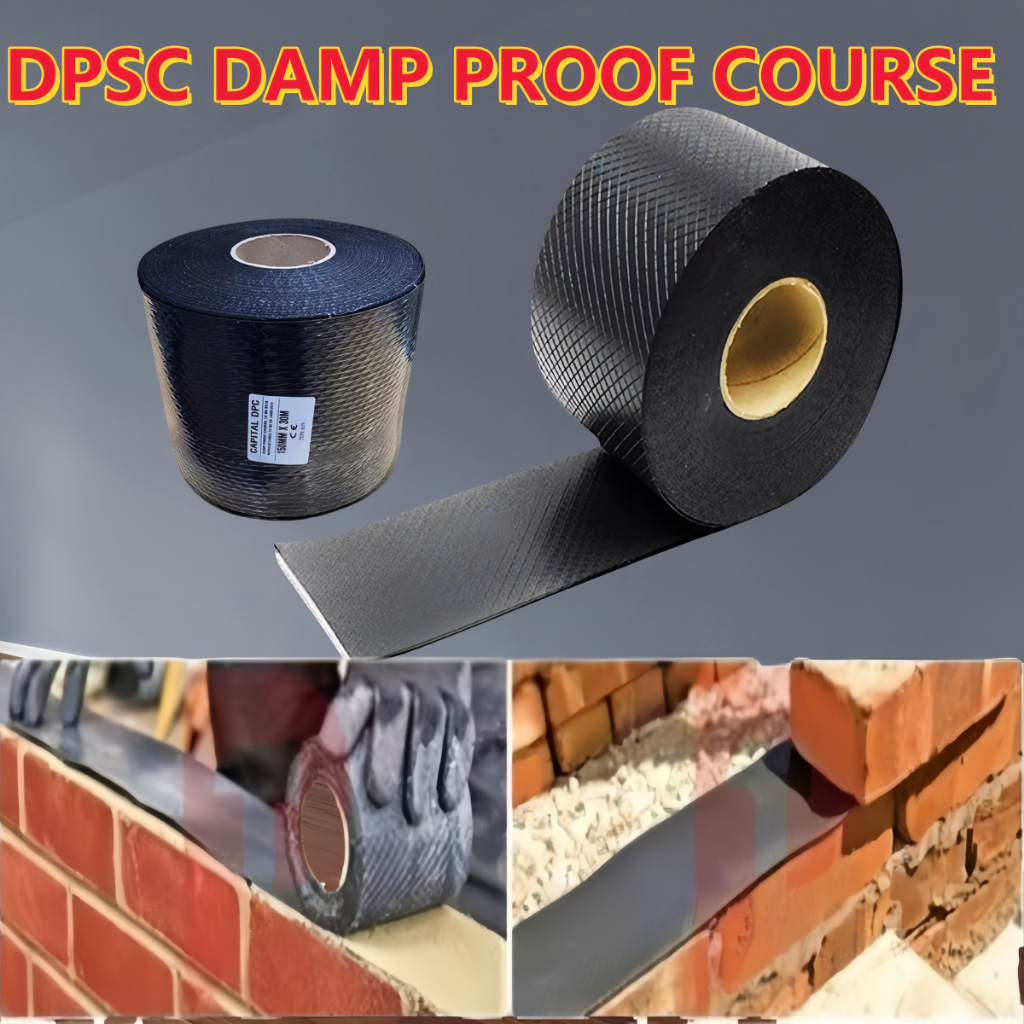(4" / 6" / 9") MEG-PRO 30M Polyethylene Dampcourse DPSC DAMP PROOF ...