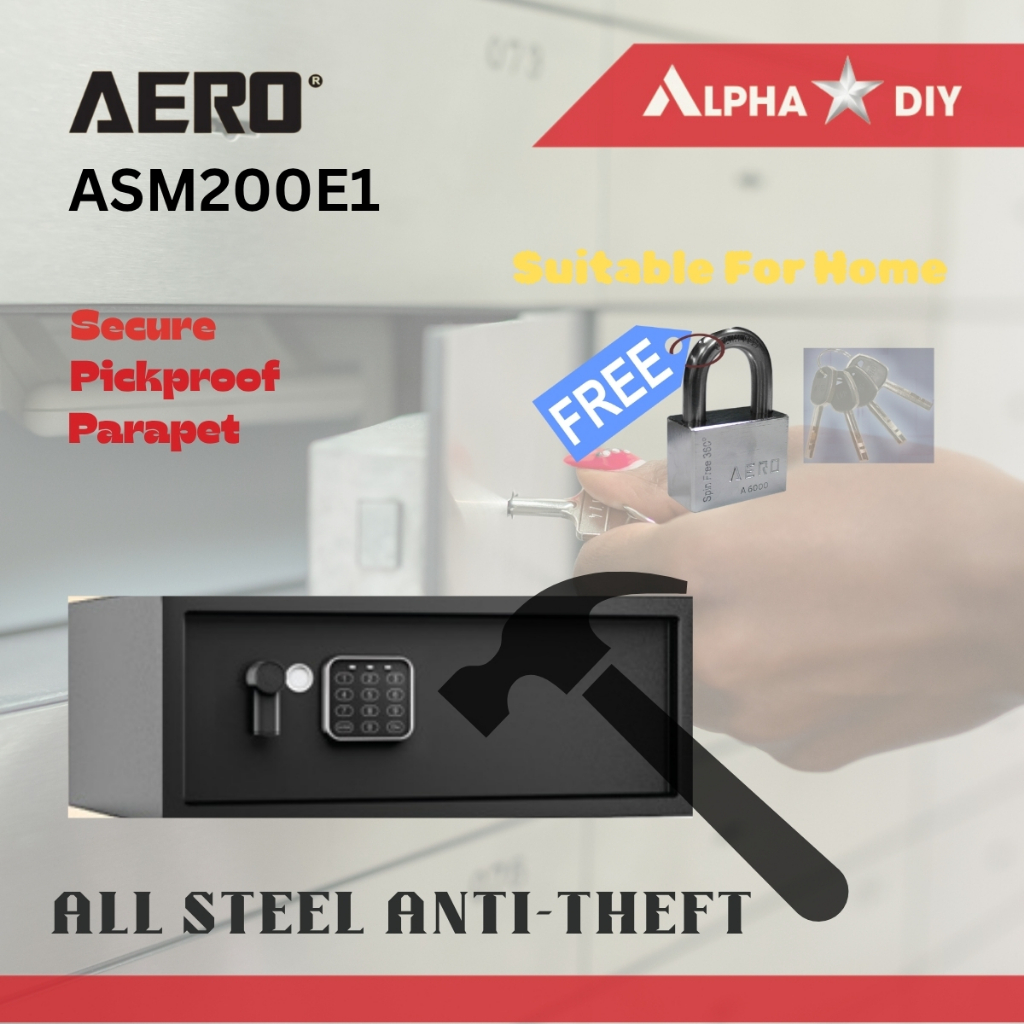 Safety Box Personal / Home / Office Safe Digital Box Home Office Hotel ...