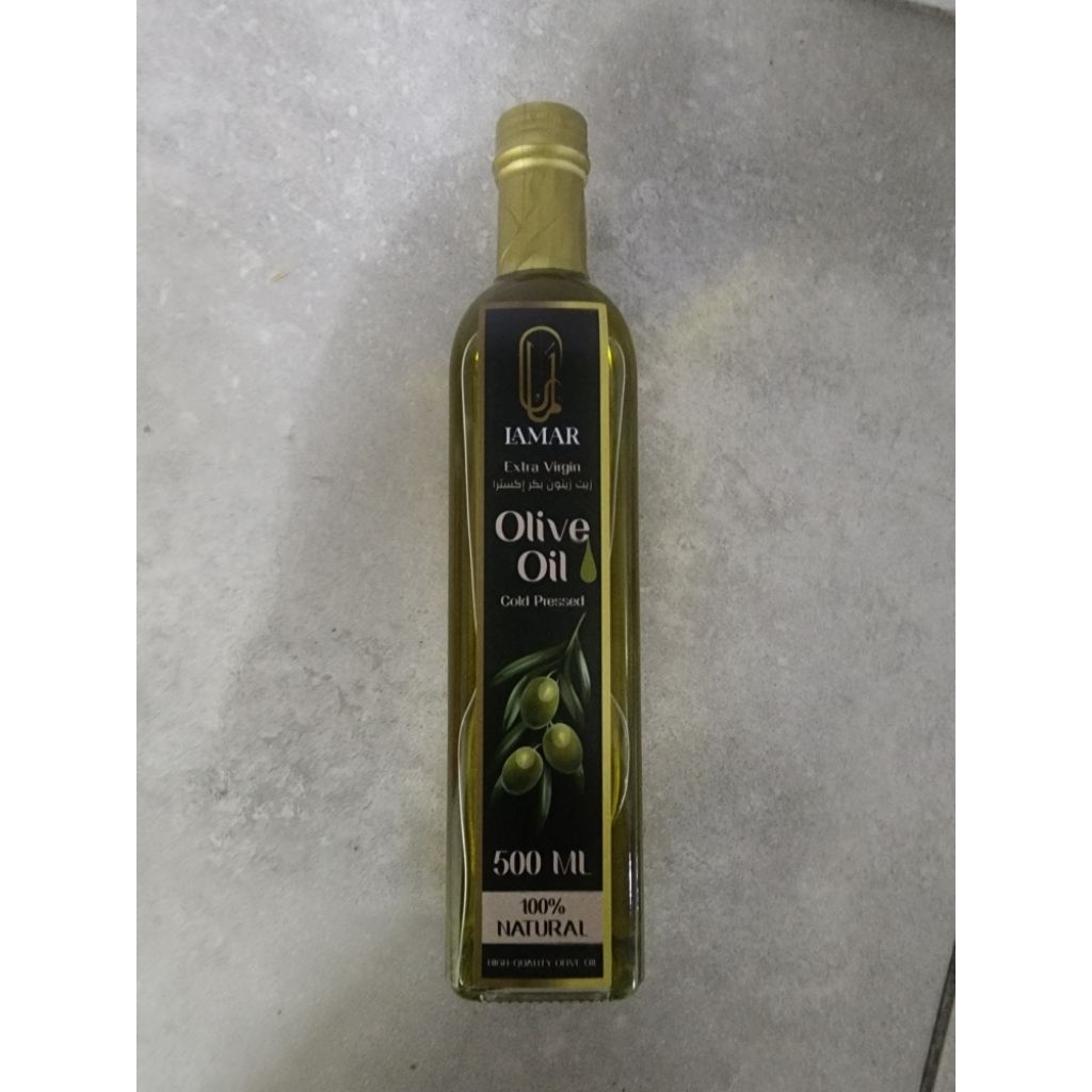 LAMAR Extra Virgin Olive Oil From Syria (250ml/500ml) minyak zaitun ...