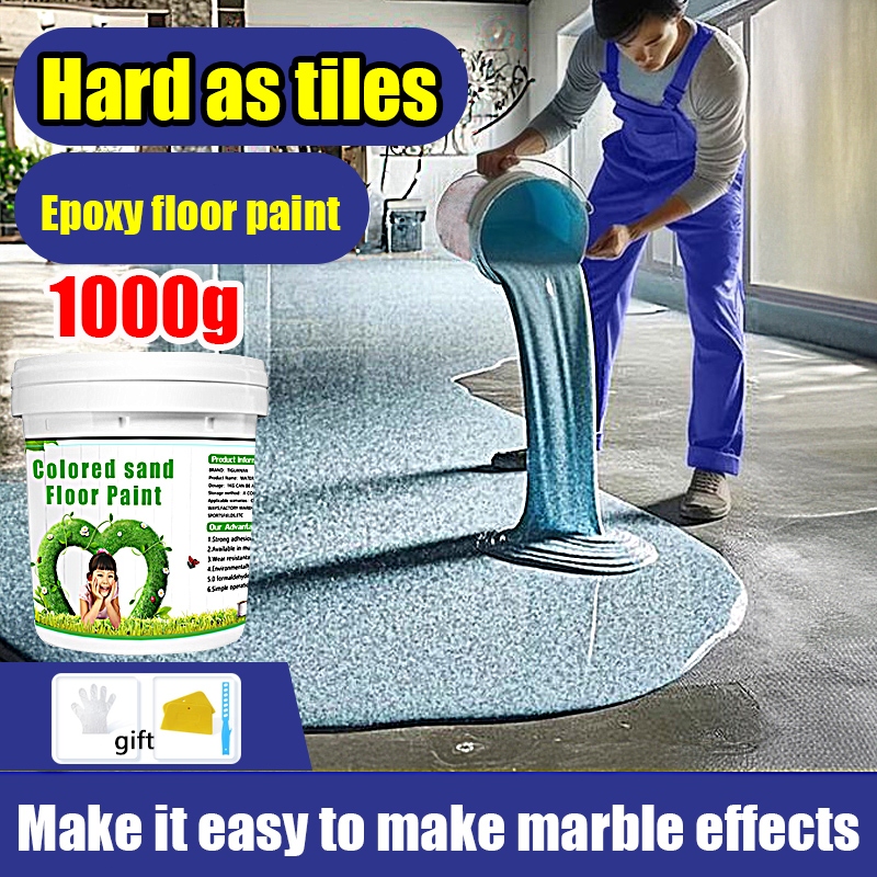【Made in Germany】epoxy floor paint cat lantai rumah epoxy cat lantai ...