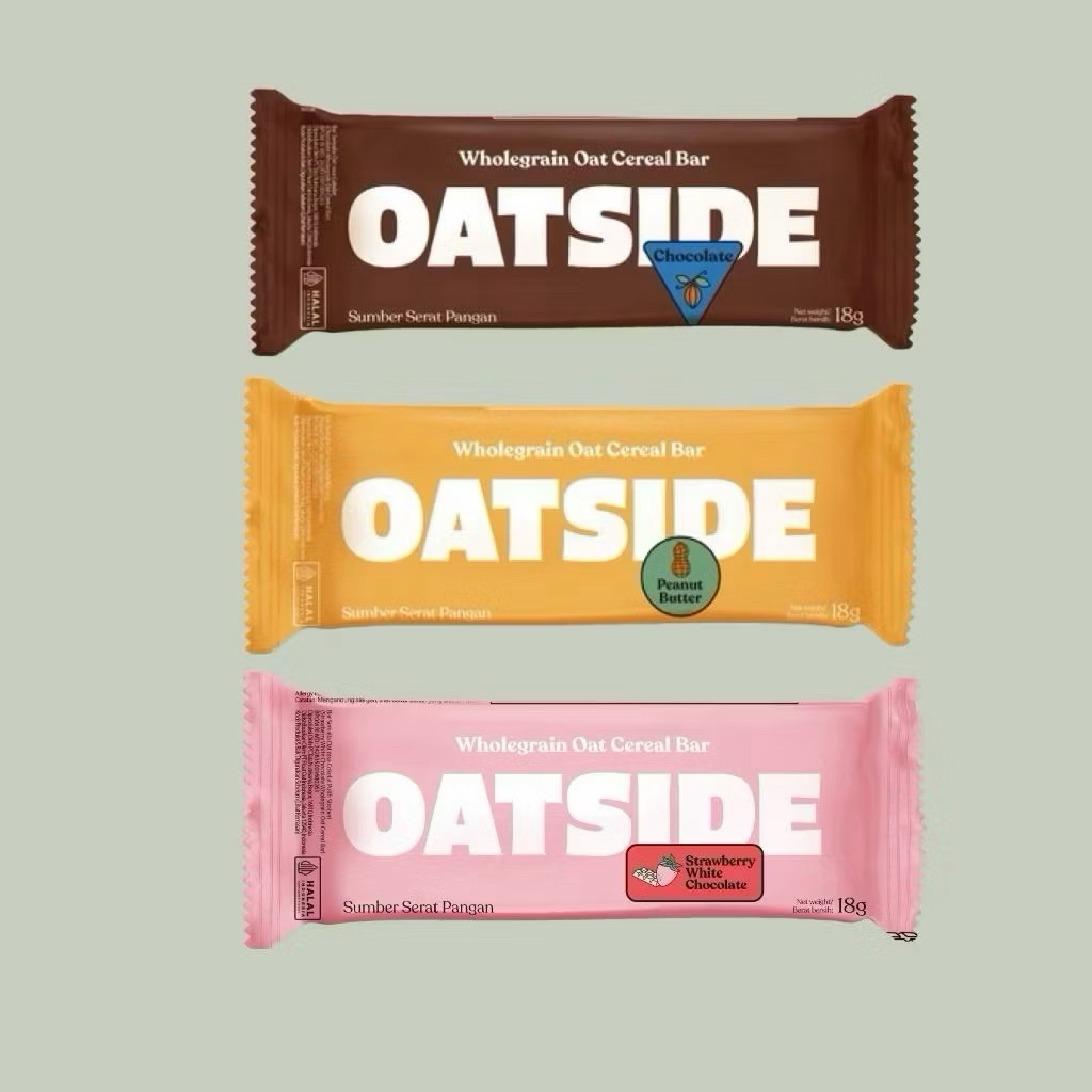 [Ready Stock] (Halal) Oatside Wholegrain Oat Cereal Bar -12 Bar ...